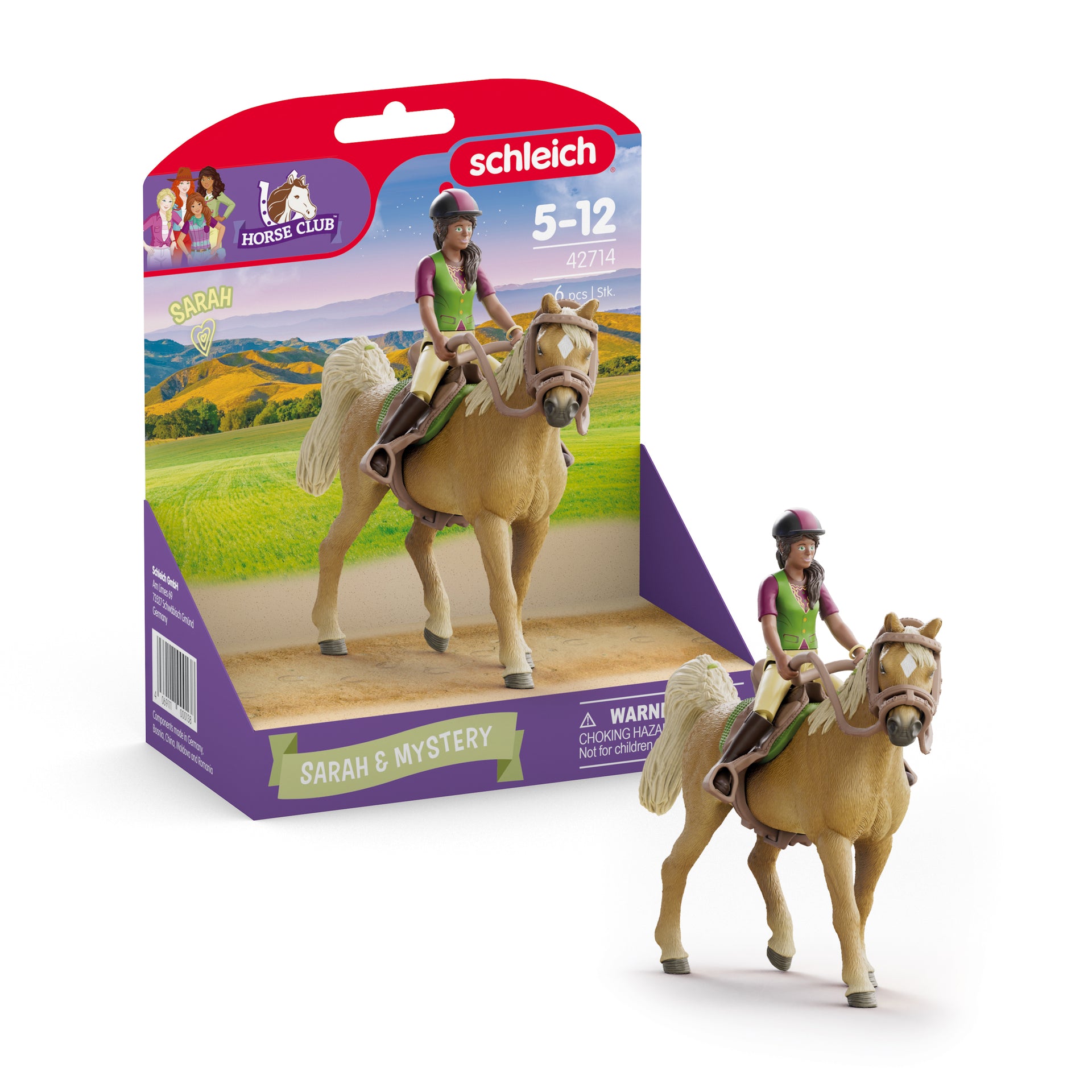 Sarah & Mystery HORSE CLUB 42714 HORSE CLUB | schleich